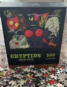 WV Cryptids Jigsaw Puzzle – The Wheeling Artisan Center Shop