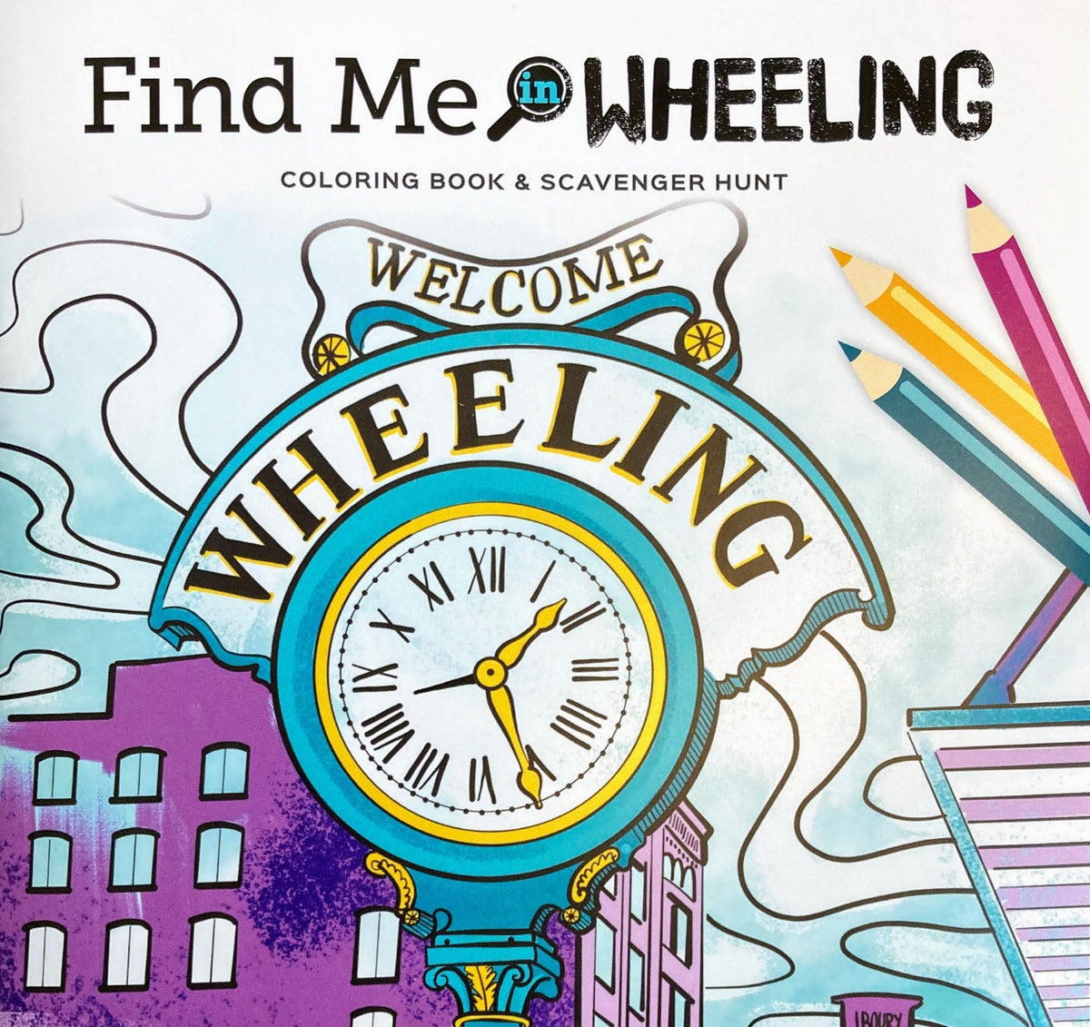 Find Me in Wheeling Coloring Book & Scavenger Hunt – The Wheeling ...