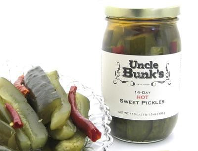 Uncle Bunk's 14-Day Pickles from Shop West Virginia – The Wheeling ...